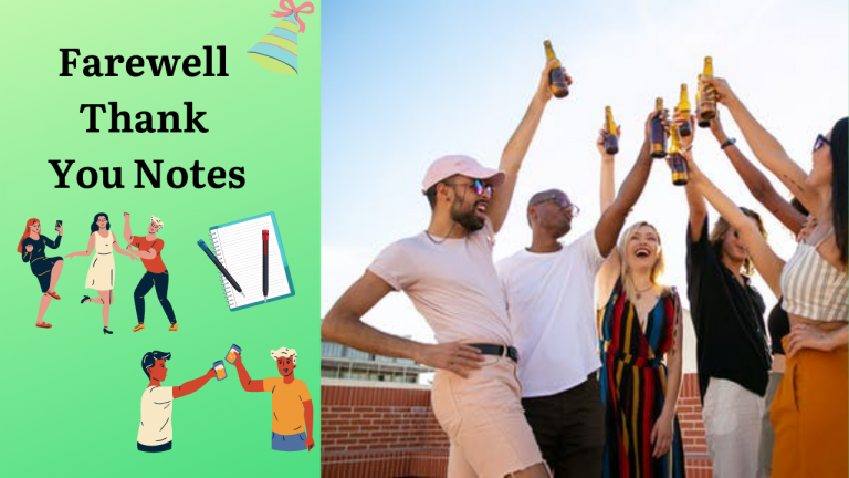 Farewell Thank You Notes - The Thank You Notes Blog