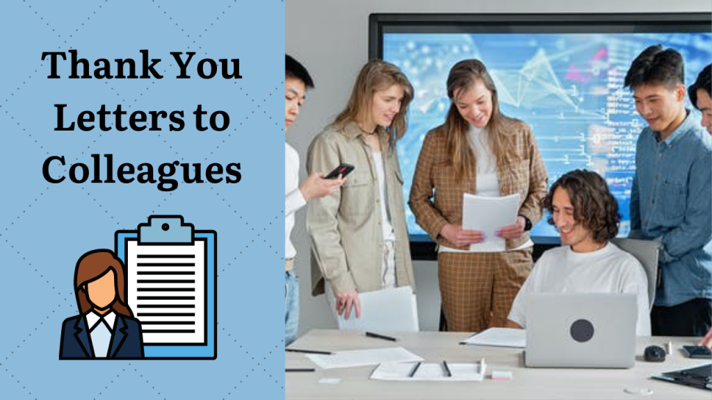 Thank You Letters To Colleagues