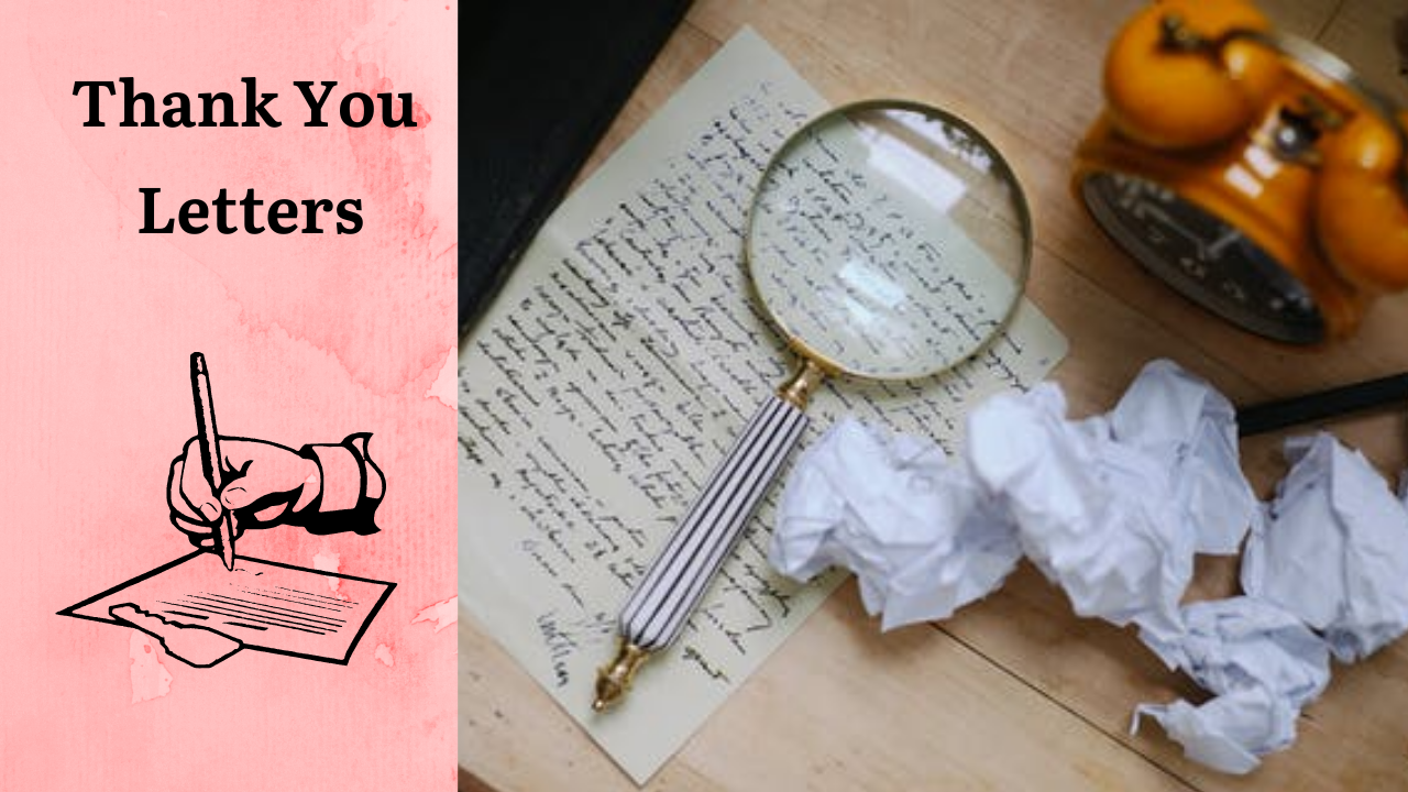Thank You Letters