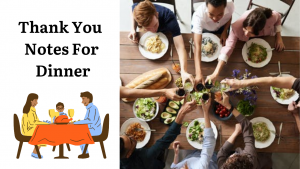 Thank You Notes For Dinner - The Thank You Notes Blog