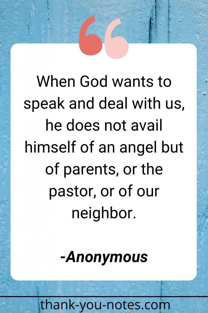  How To Thank Your Pastor The Thank You Notes Blog