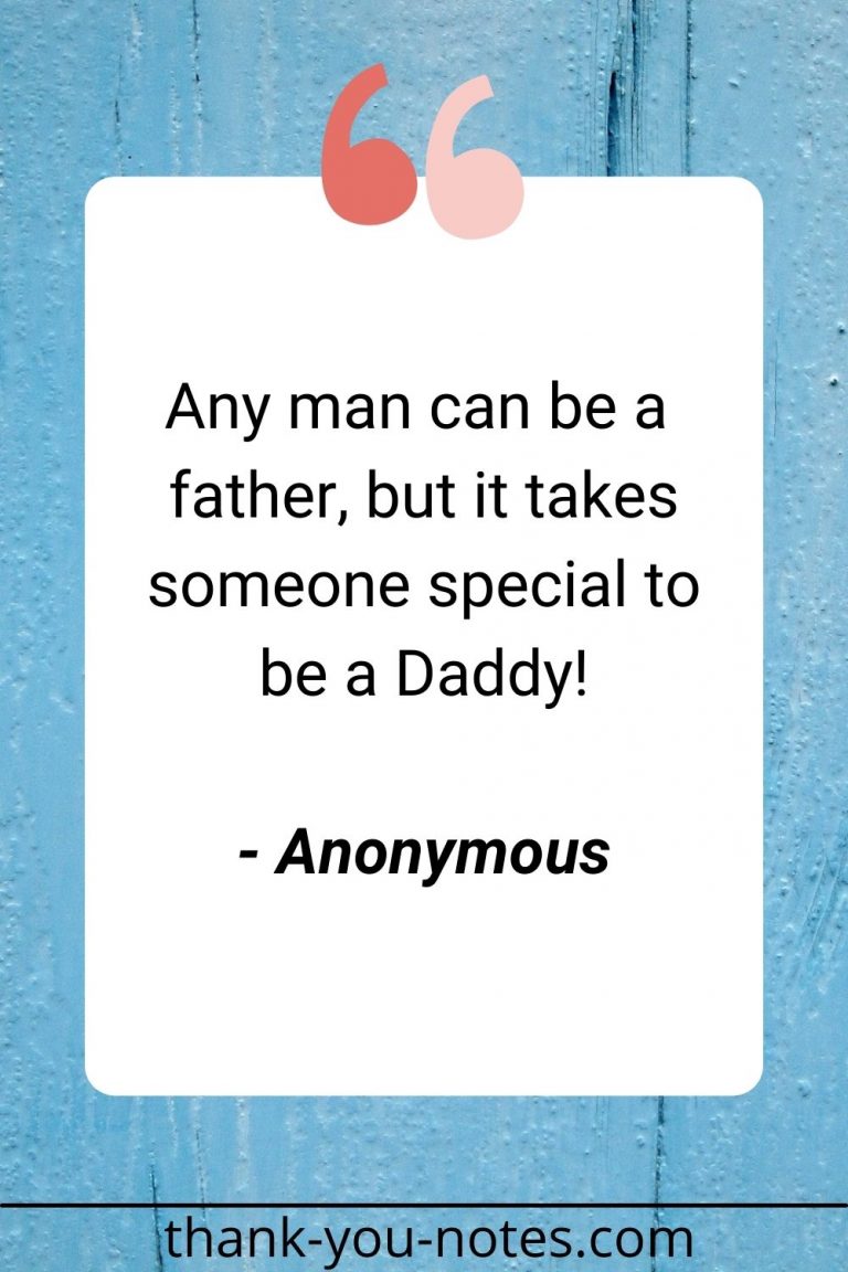 How To Thank Your Father