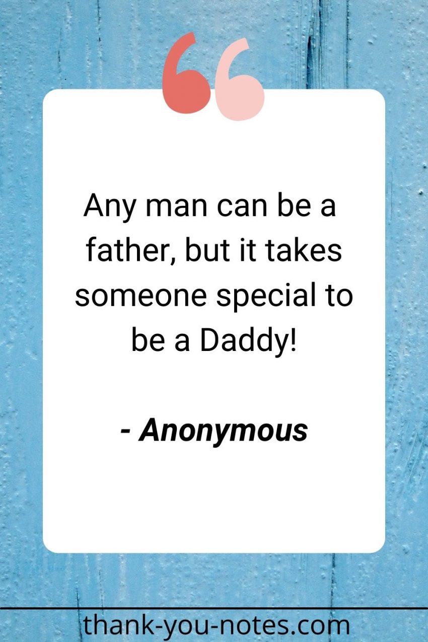 How To Thank Your Father