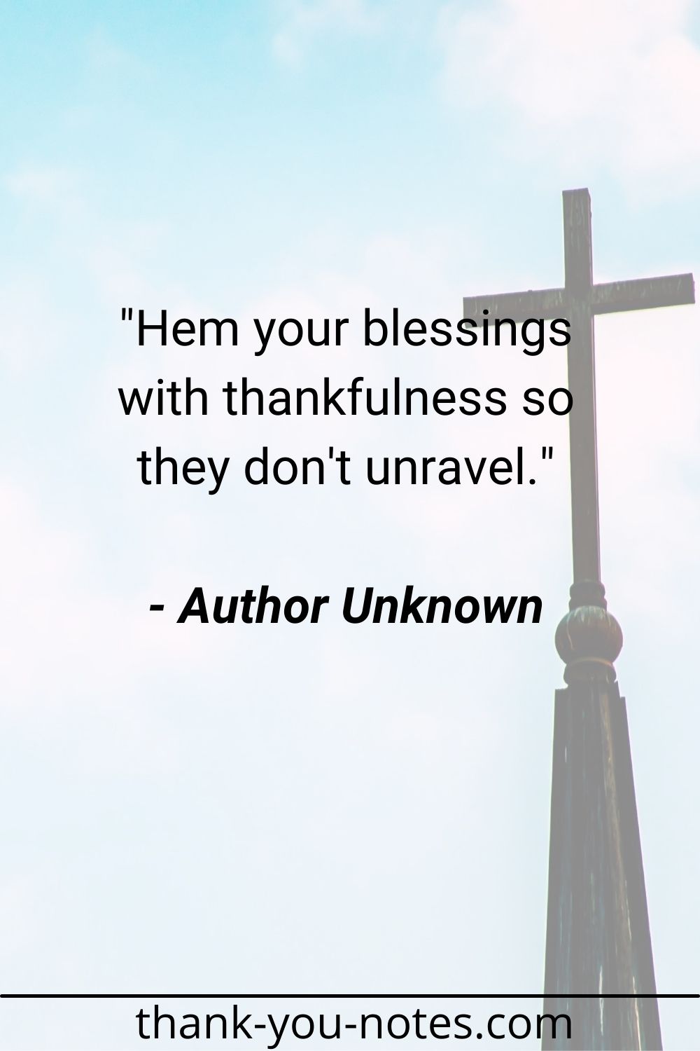 Christian Thank You Quotes - The Thank You Notes Blog