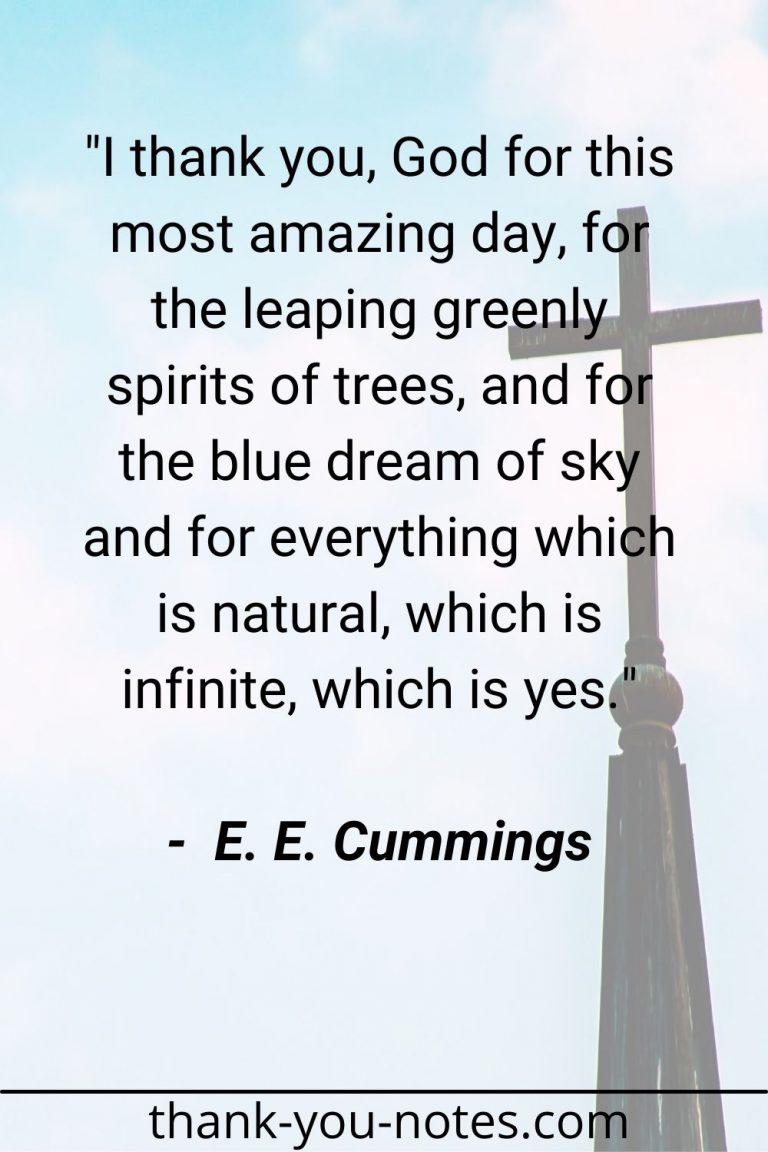 Christian Thank You Quotes - The Thank You Notes Blog