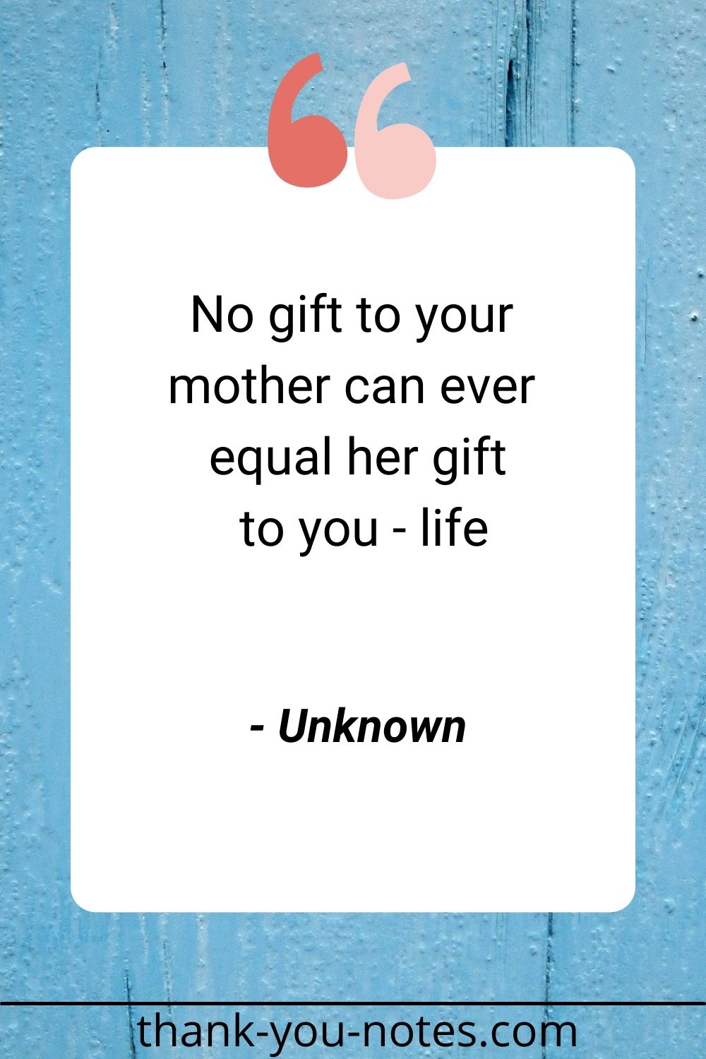 How To Thank Your Mother - The Thank You Notes Blog
