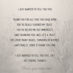 Thank You Poems - The Thank You Notes Blog