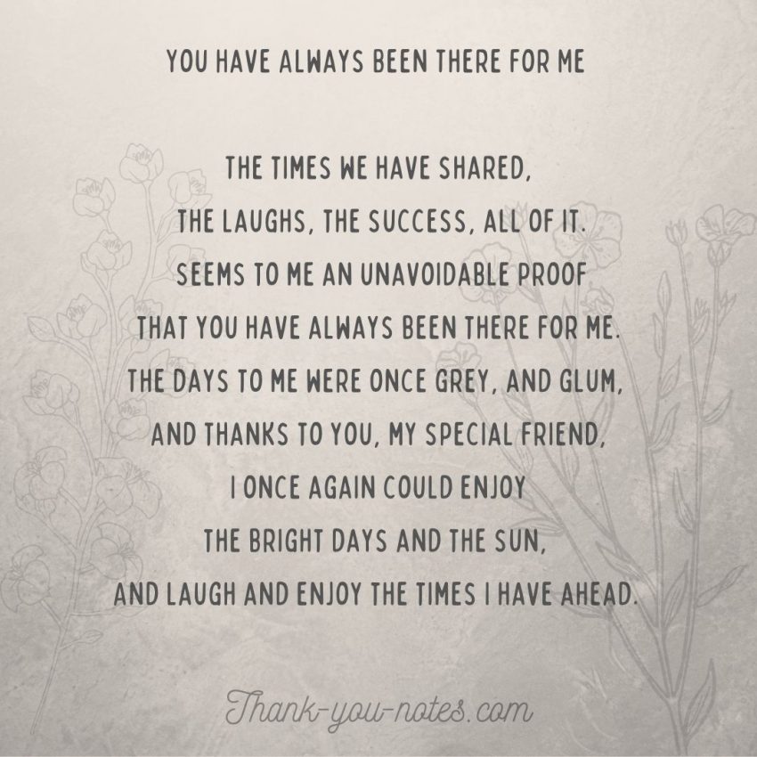 Thank You Poems - The Thank You Notes Blog