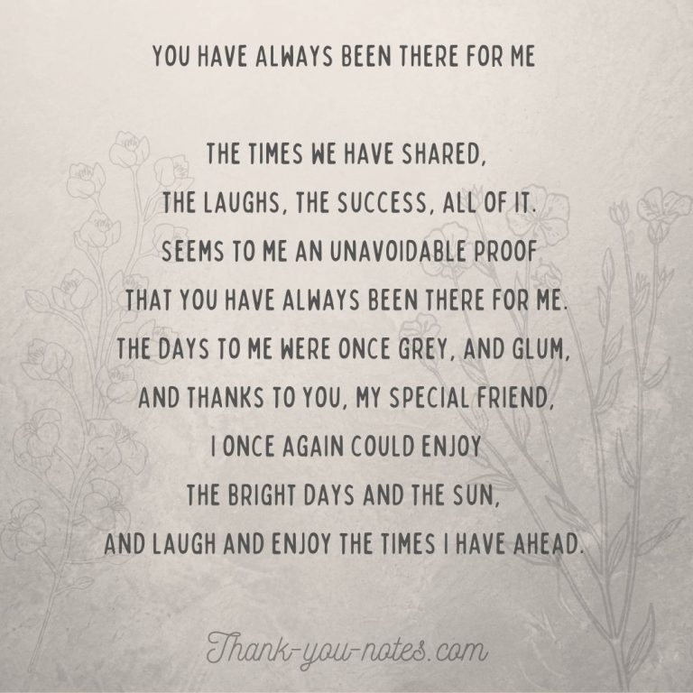 Thank You Poems - The Thank You Notes Blog