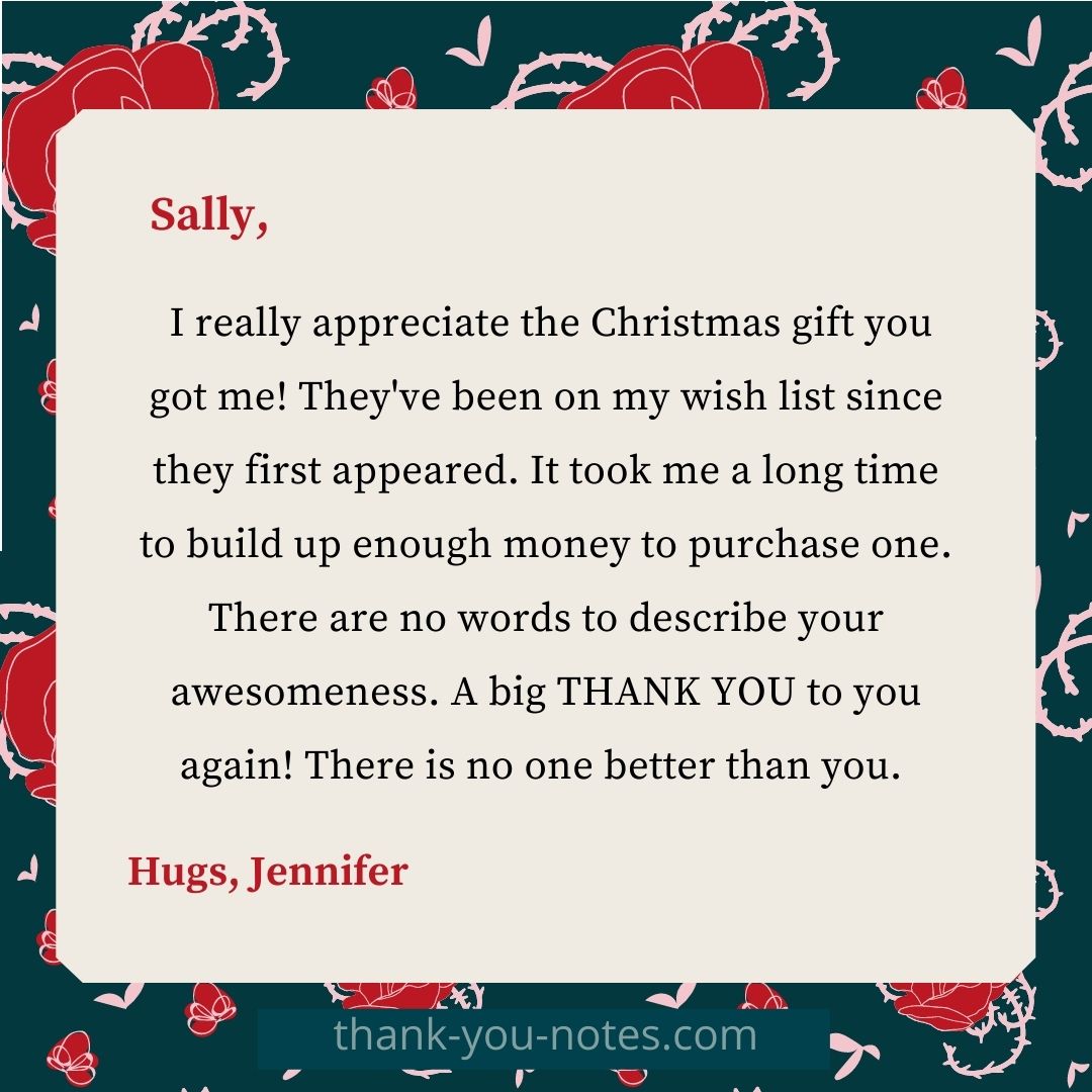 Christmas Thank You Notes - The Thank You Notes Blog