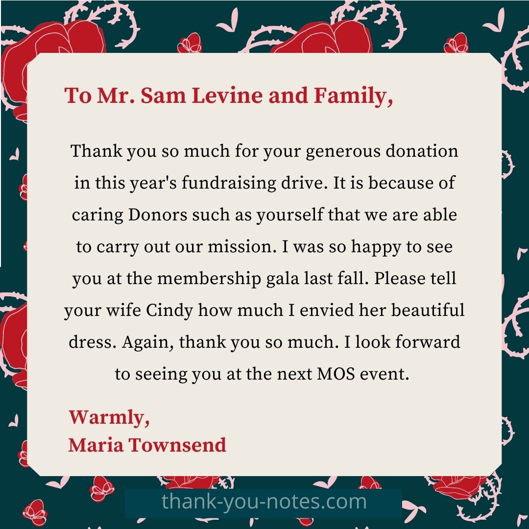 How To Write A Great Thank You Note - The Thank You Notes Blog