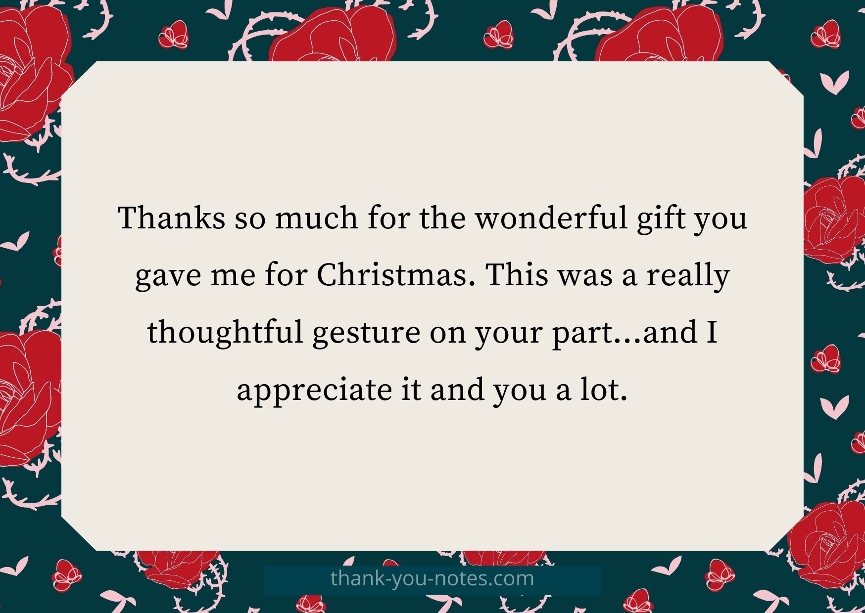 Thank You For Christmas Gift: 21 Thank You Notes To Appreciate