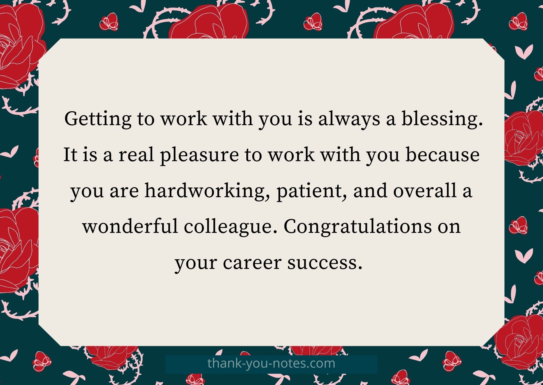 Thank You Messages For Colleagues At Work