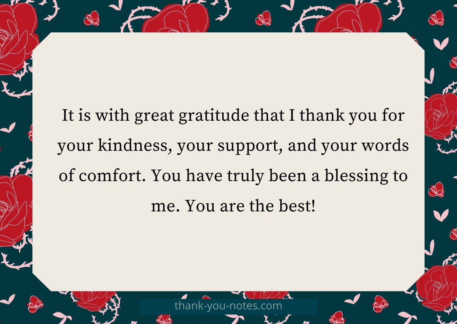 15 Best Thank You For Your Kindness – The Thank You Notes Blog