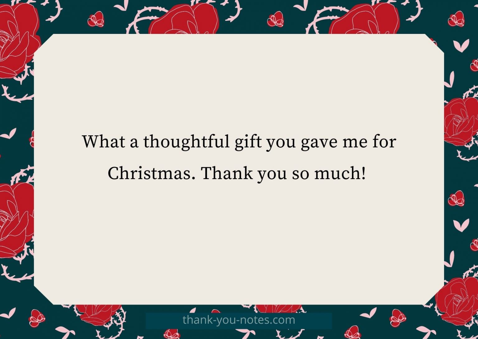 Thank You For Christmas Gift: 21 Thank You Notes To Appreciate