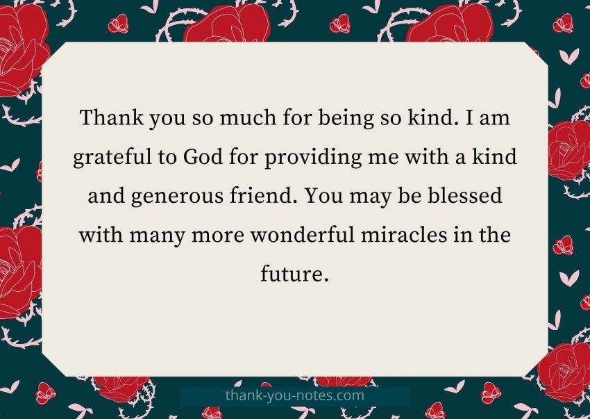 15 Best Thank You For Your Kindness – The Thank You Notes Blog