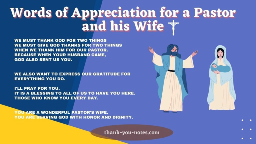 Great Words of Appreciation for a Pastor and his Wife - The Thank You ...
