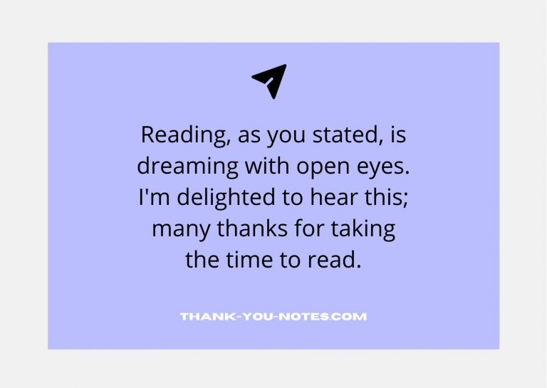 15 Best Thank You For Reading Messages