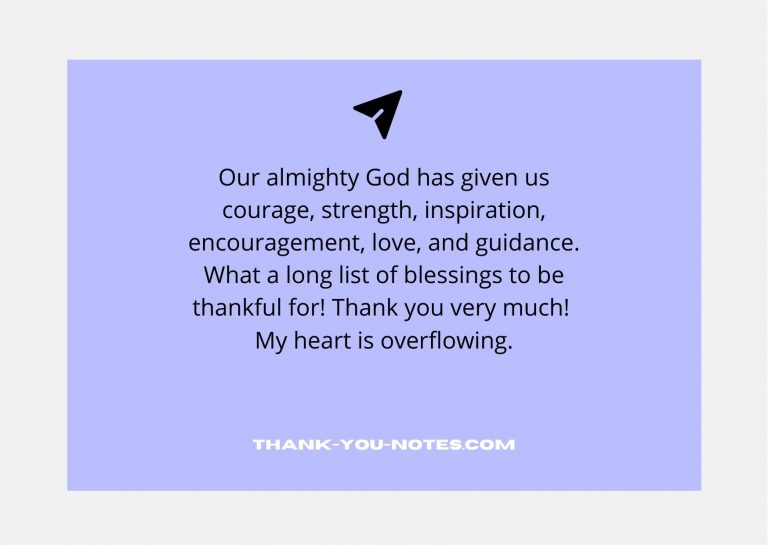 31 Best Religious Thank You Messages And Quotes