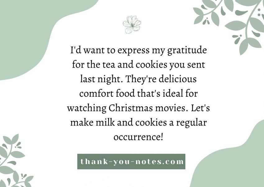 30 Simple & Sweet Thank You For Cookies Messages