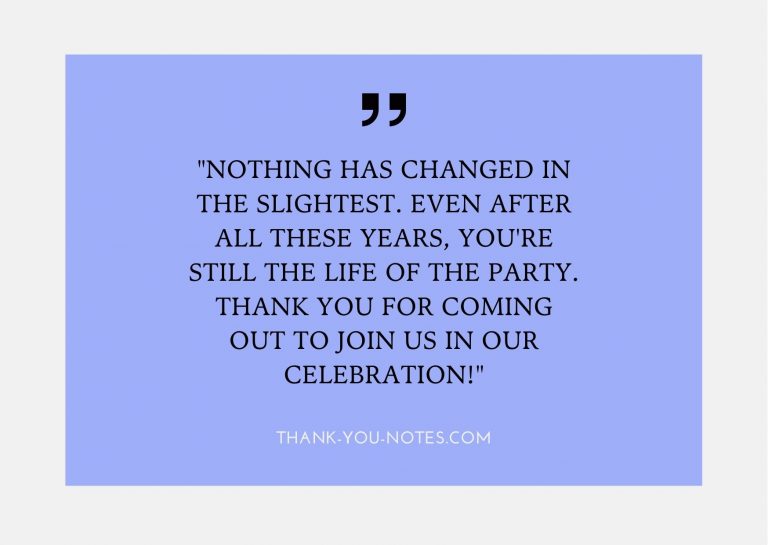 50 Best Ways To Say Thank You For Coming