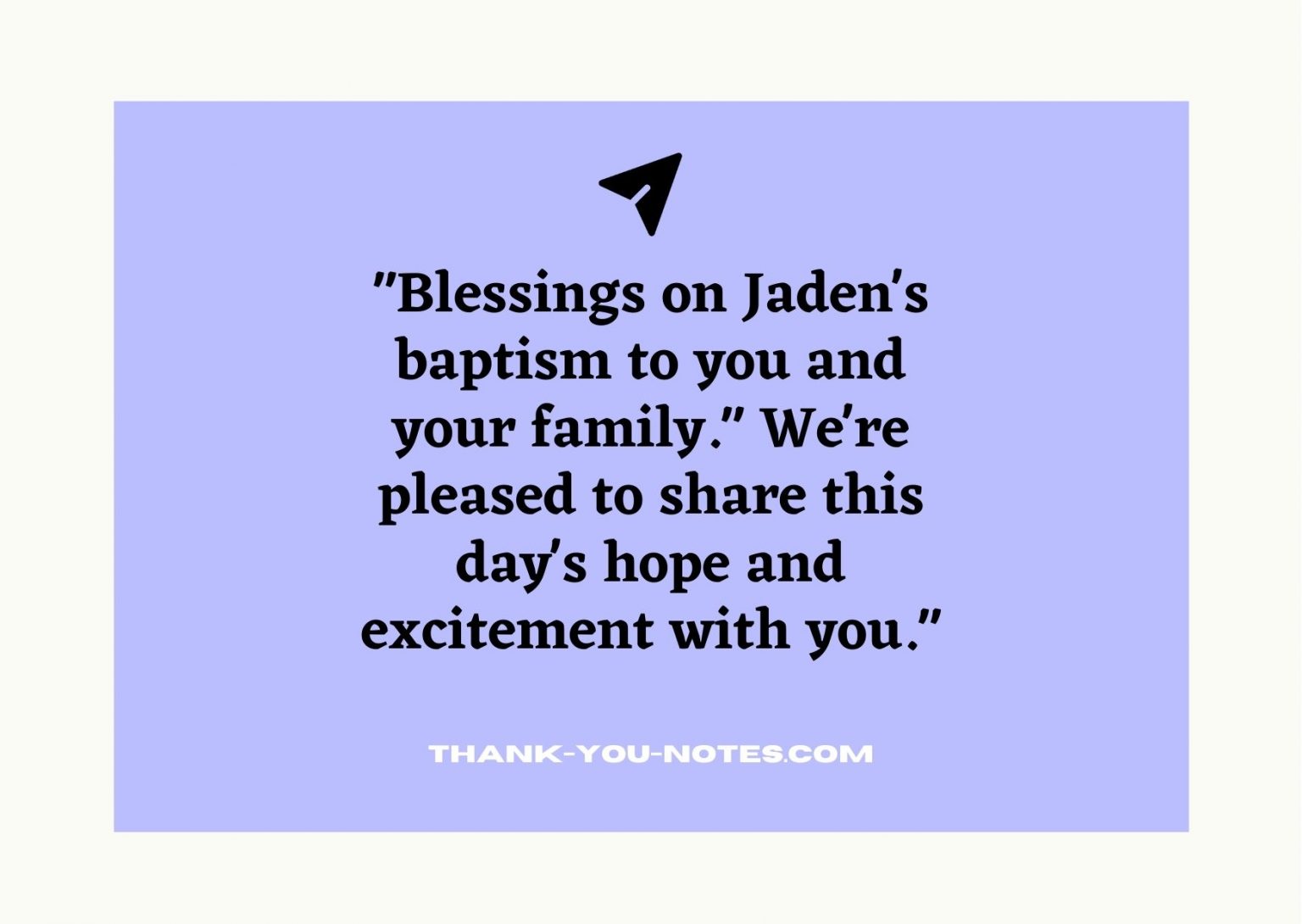 30 Best Baptism Thank You Cards – The Thank You Notes Blog