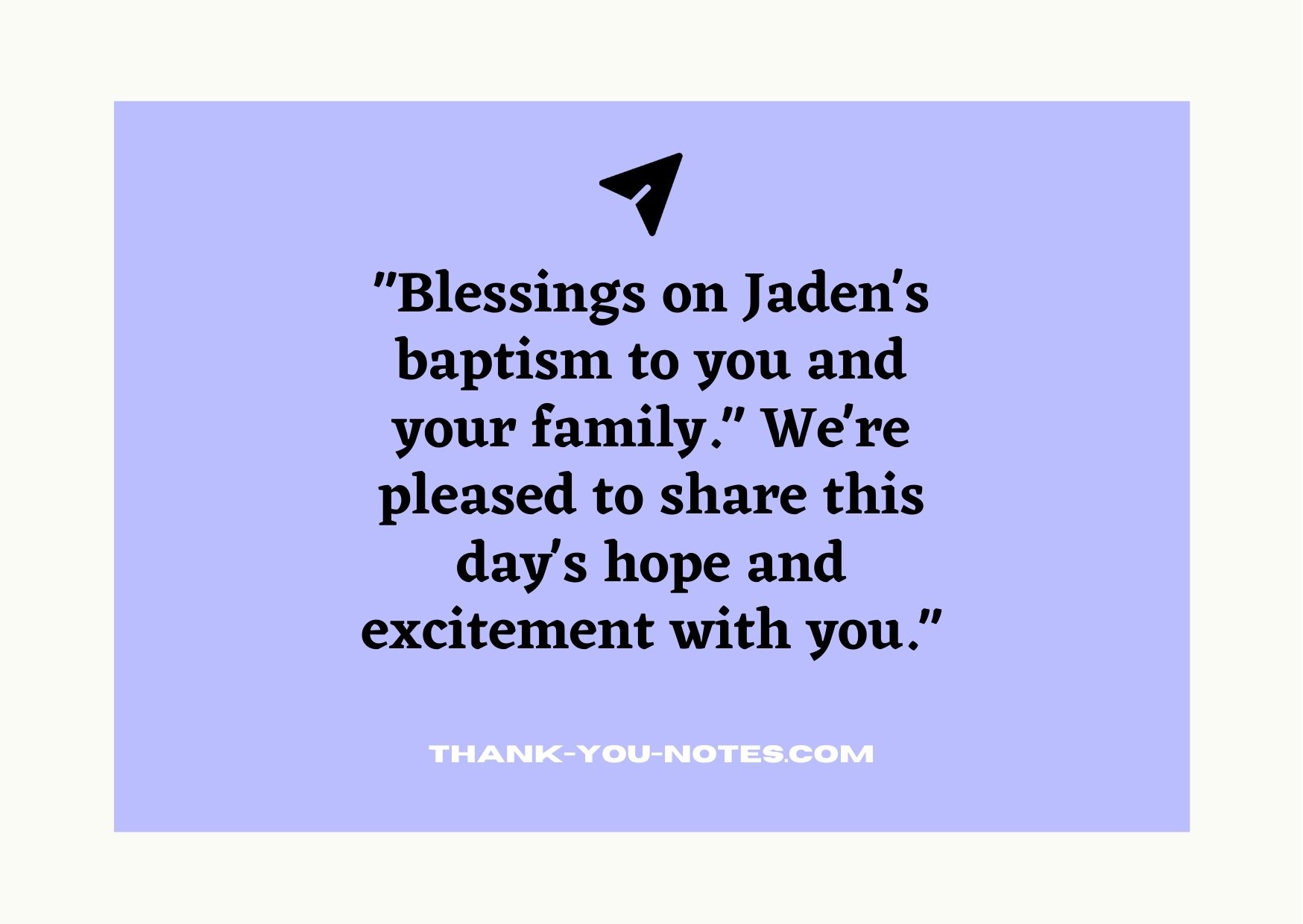 30 Best Baptism Thank You Cards – The Thank You Notes Blog