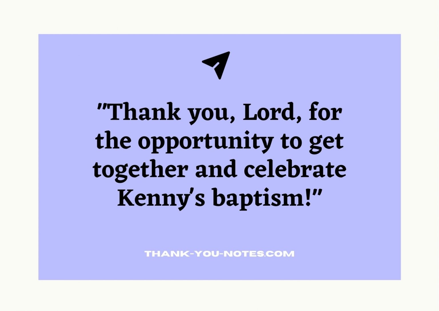 30 Best Baptism Thank You Cards – The Thank You Notes Blog