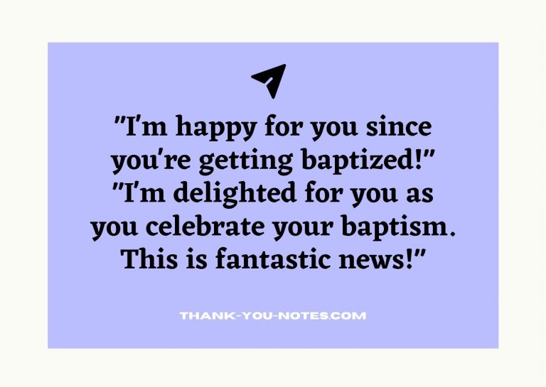 30 Best Baptism Thank You Cards – The Thank You Notes Blog