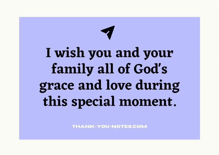 30 Best Baptism Thank You Cards – The Thank You Notes Blog