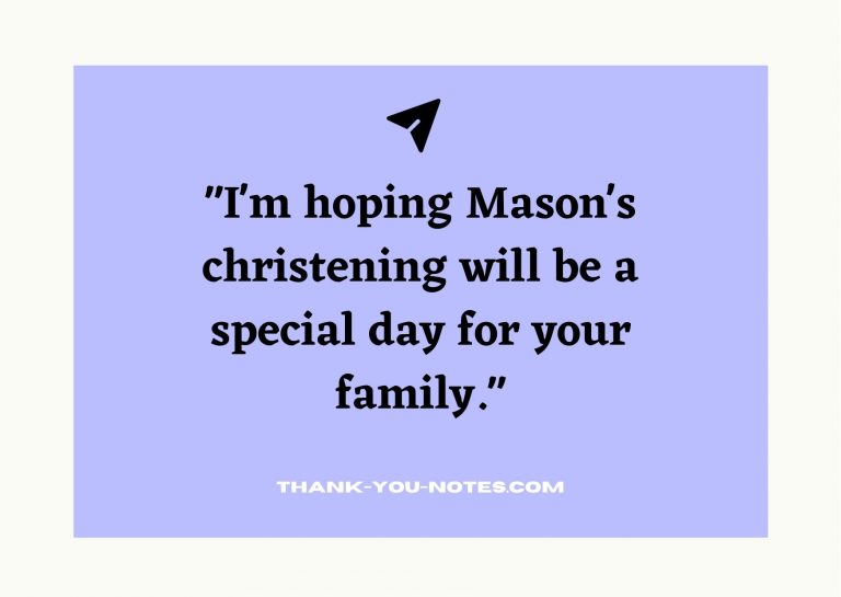 30 Best Baptism Thank You Cards – The Thank You Notes Blog