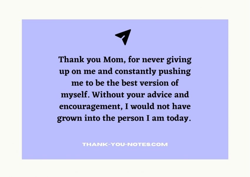 40 Best Heartfelt Thank You Mom Messages and Quotes – The Thank You ...
