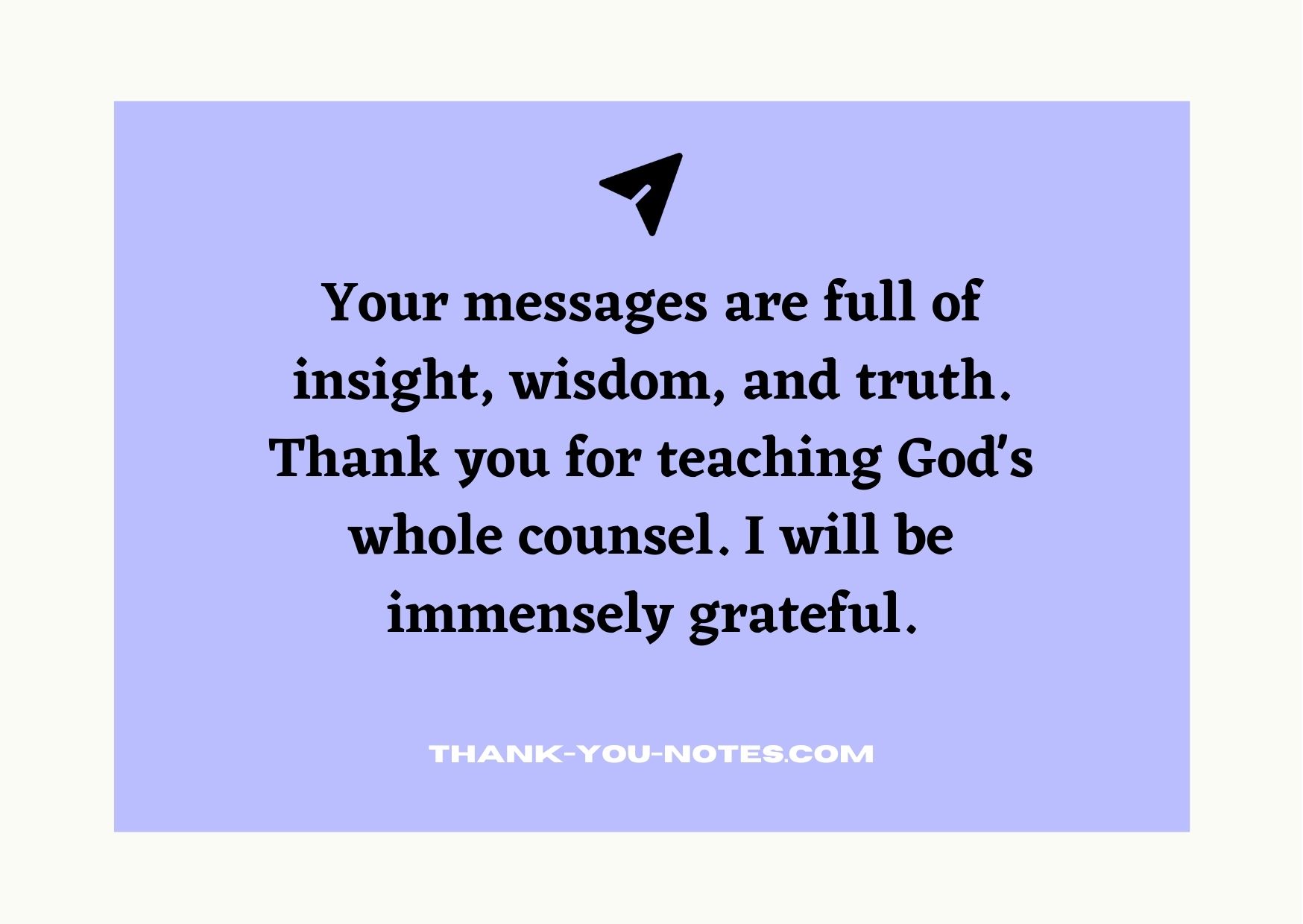 Great Words of Appreciation for a Pastor and his Wife - The Thank You ...