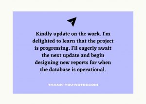 15 Unique Thank You For The Update Notes - The Thank You Notes Blog