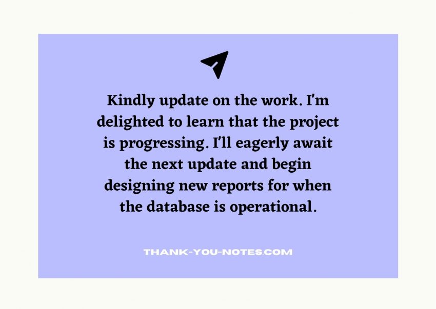 15 Unique Thank You For The Update Notes - The Thank You Notes Blog