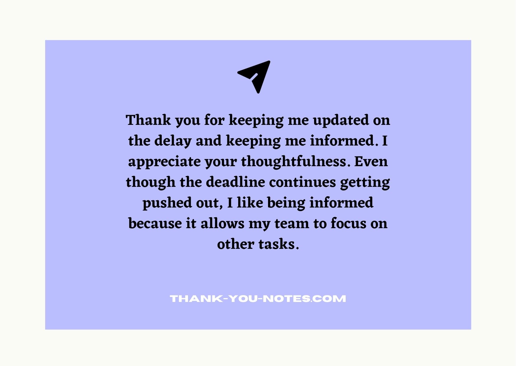 15 Unique Thank You For The Update Notes - The Thank You Notes Blog