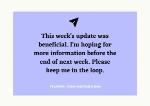 15 Unique Thank You For The Update Notes - The Thank You Notes Blog