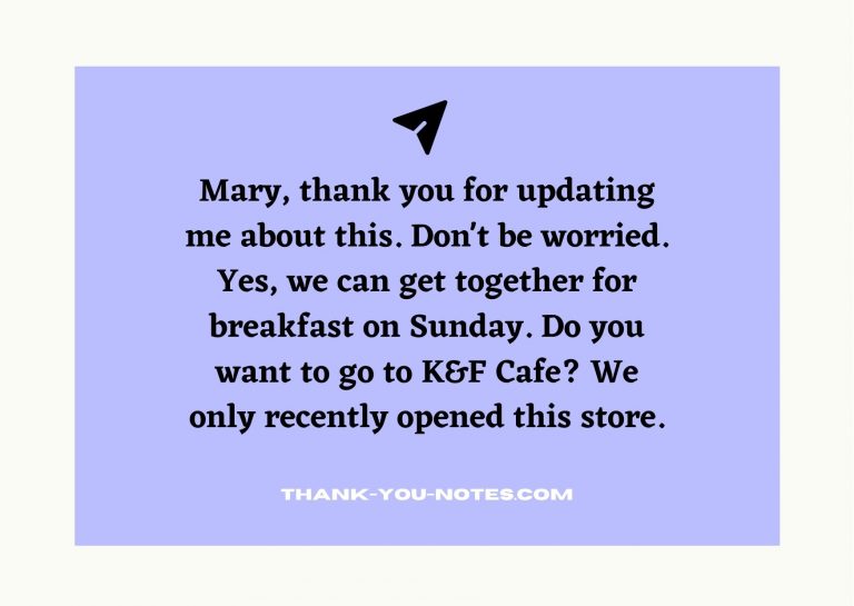 15 Unique Thank You For The Update Notes - The Thank You Notes Blog