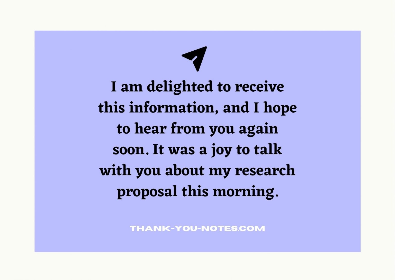 15 Unique Thank You For The Update Notes - The Thank You Notes Blog
