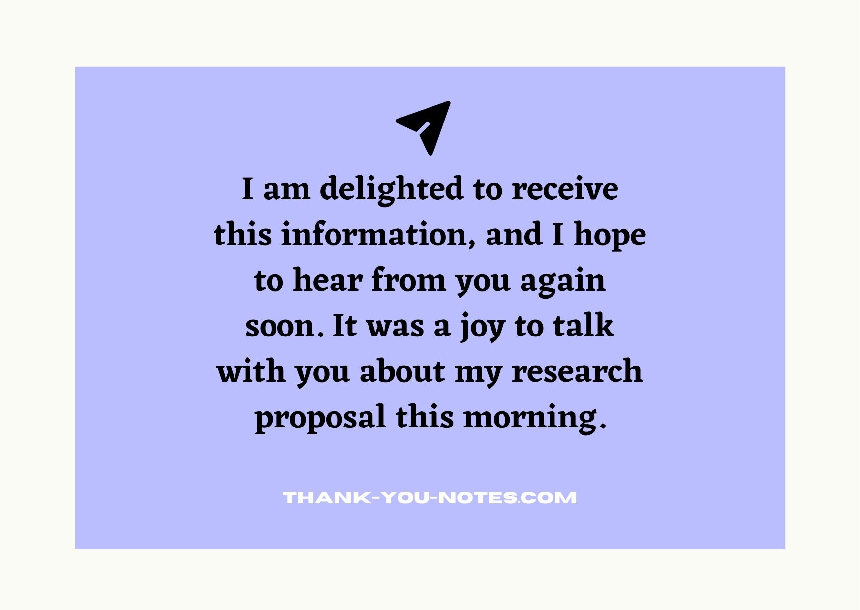 15 Unique Thank You For The Update Notes - The Thank You Notes Blog