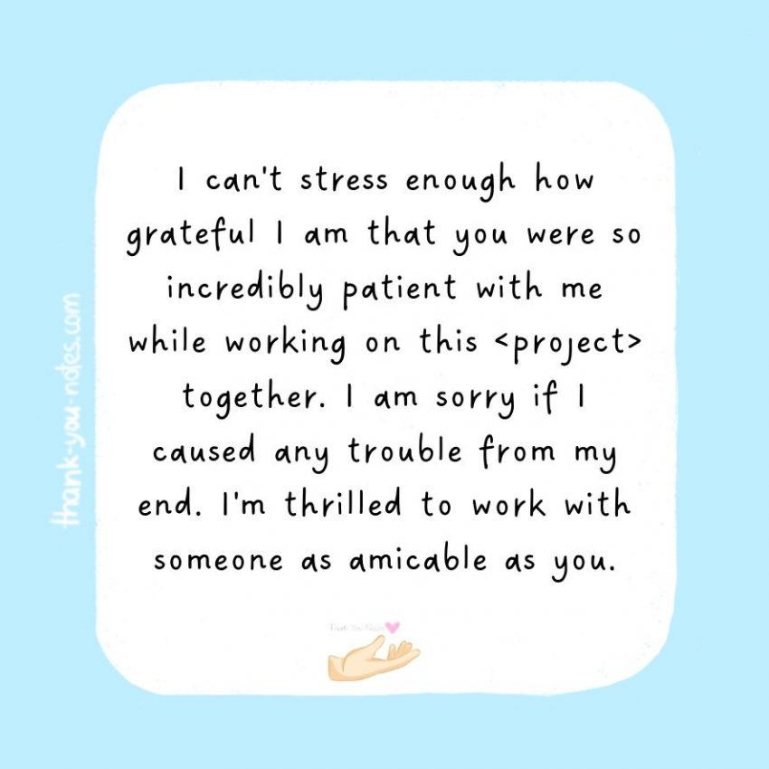 15+ Exclusive 'Thank You For Your Patience' Notes