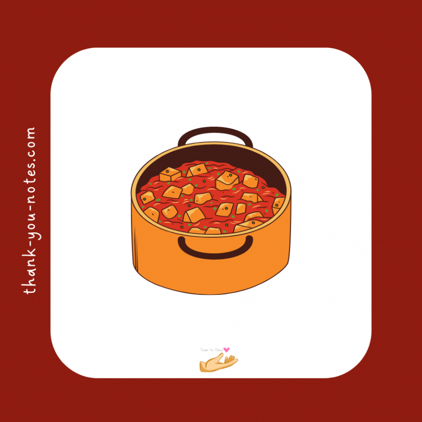 Thank You For Delicious Food Message - The Thank You Notes Blog