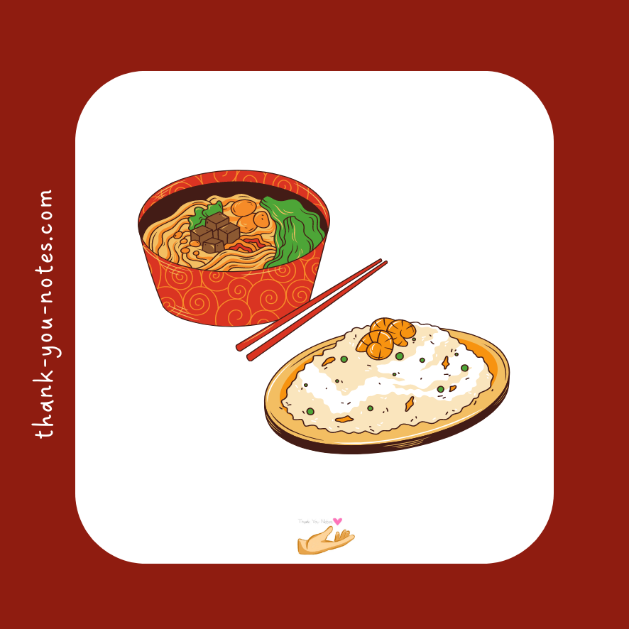 Thank You For Delicious Food Message - The Thank You Notes Blog