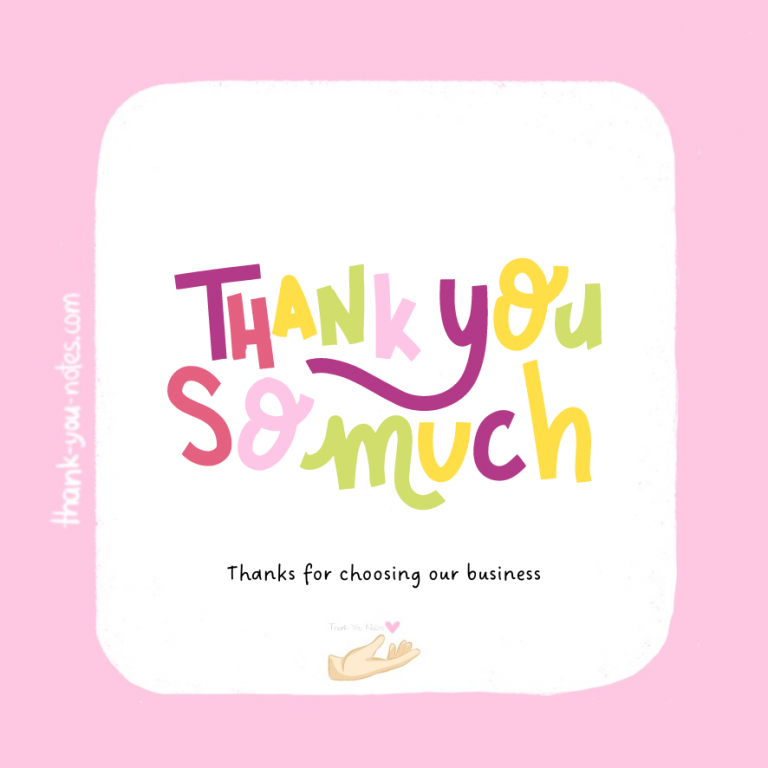 20 Small Business Thank You Messages for Customers: Excellent Quotes ...