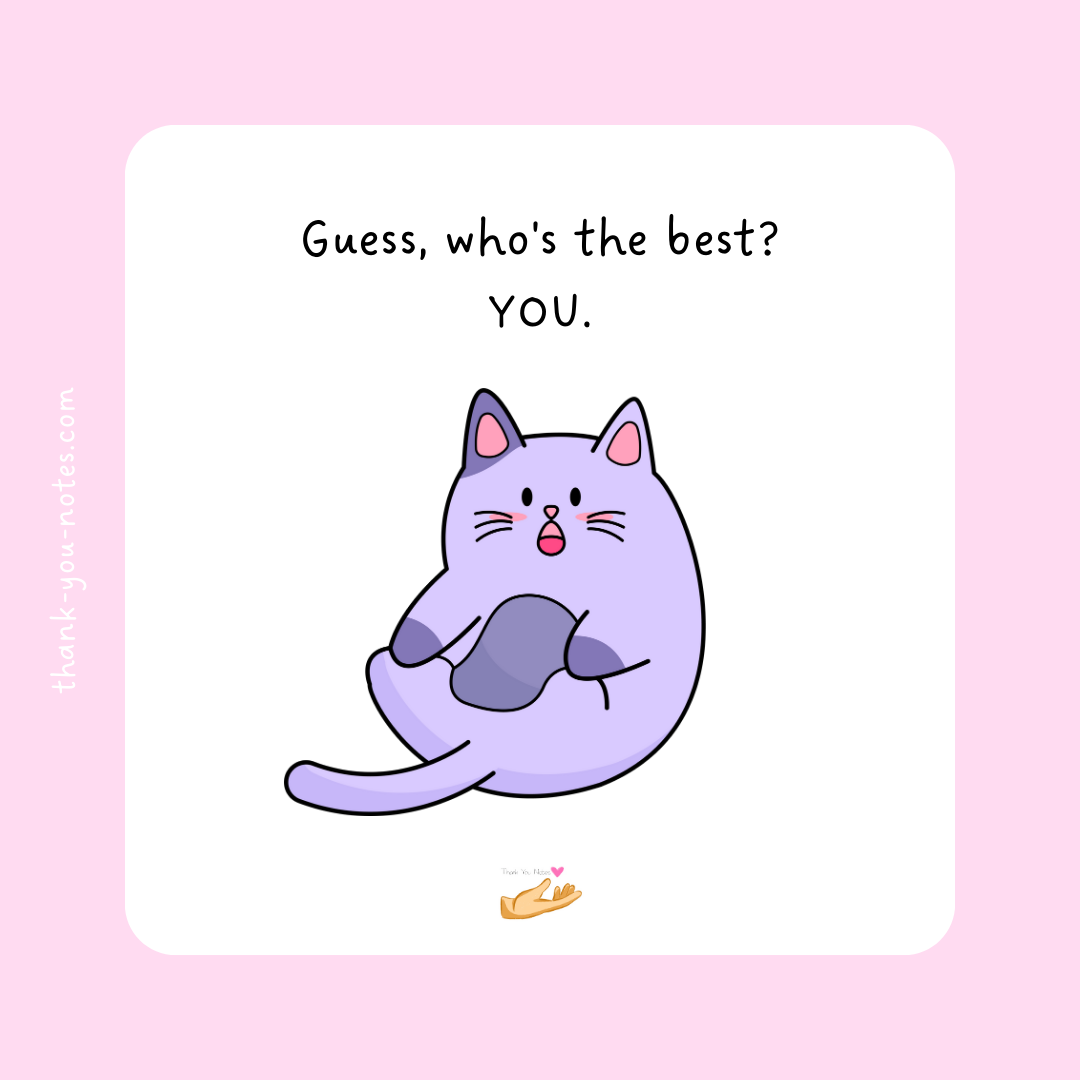 20 Cute Cat Thank You Meme: Excellent For Pet-Lovers
