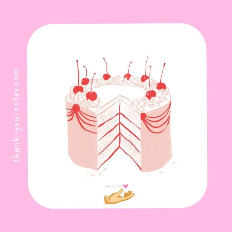 50+ Thank You For The Surprise Birthday Cake Quotes - The Thank You ...