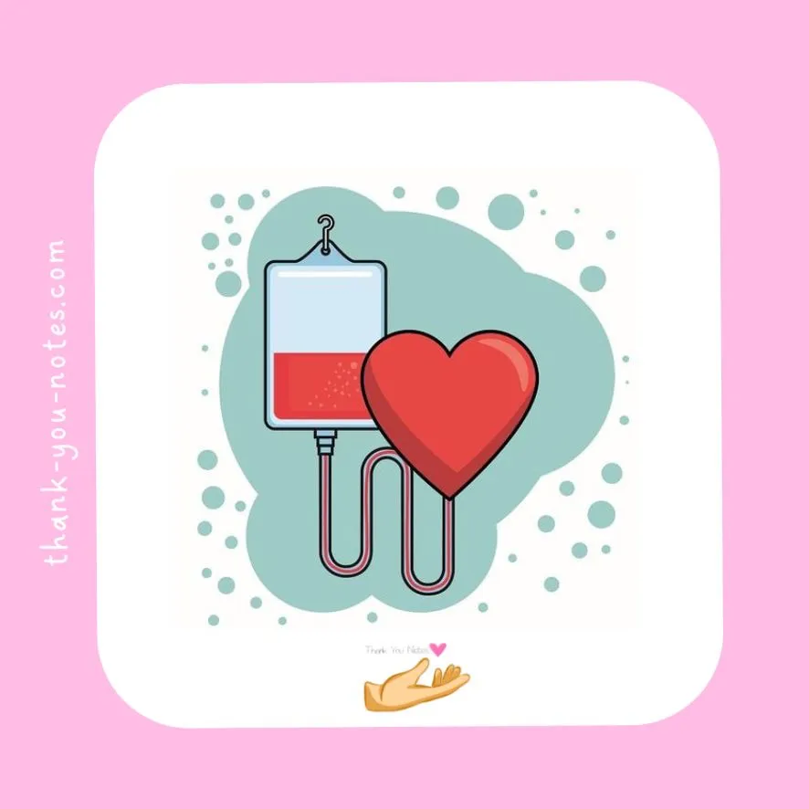 50+ Best Thank You Messages For Blood Donation - The Thank You Notes Blog