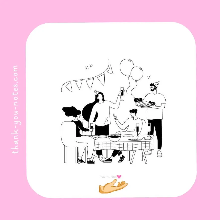 50+ Best Thank You Messages For Get Together Party - The Thank You ...